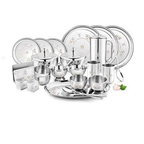 Buy FnS Mandala 78 pcs Stainless Steel Dinner Set