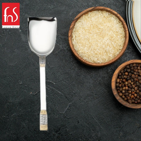 FnS Celebration 24 Karat Gold Plated Rice Server